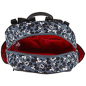 DISNEY Baby Boy's Backpack, Mickey Mouse-Toss Heads, 1 Count (Pack of 1)