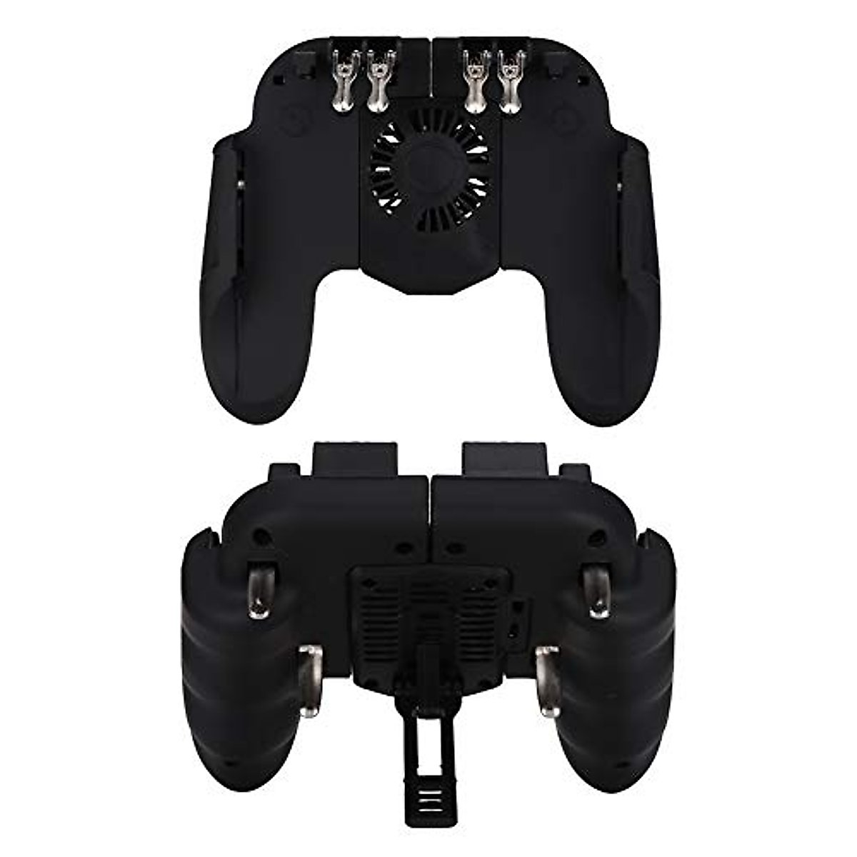 Smartphone Gamepad Portable Mobile Phone Game Controller Heat Dissipation Gamepad Power Handle with Cooling Fan for Smartphone Gamepad