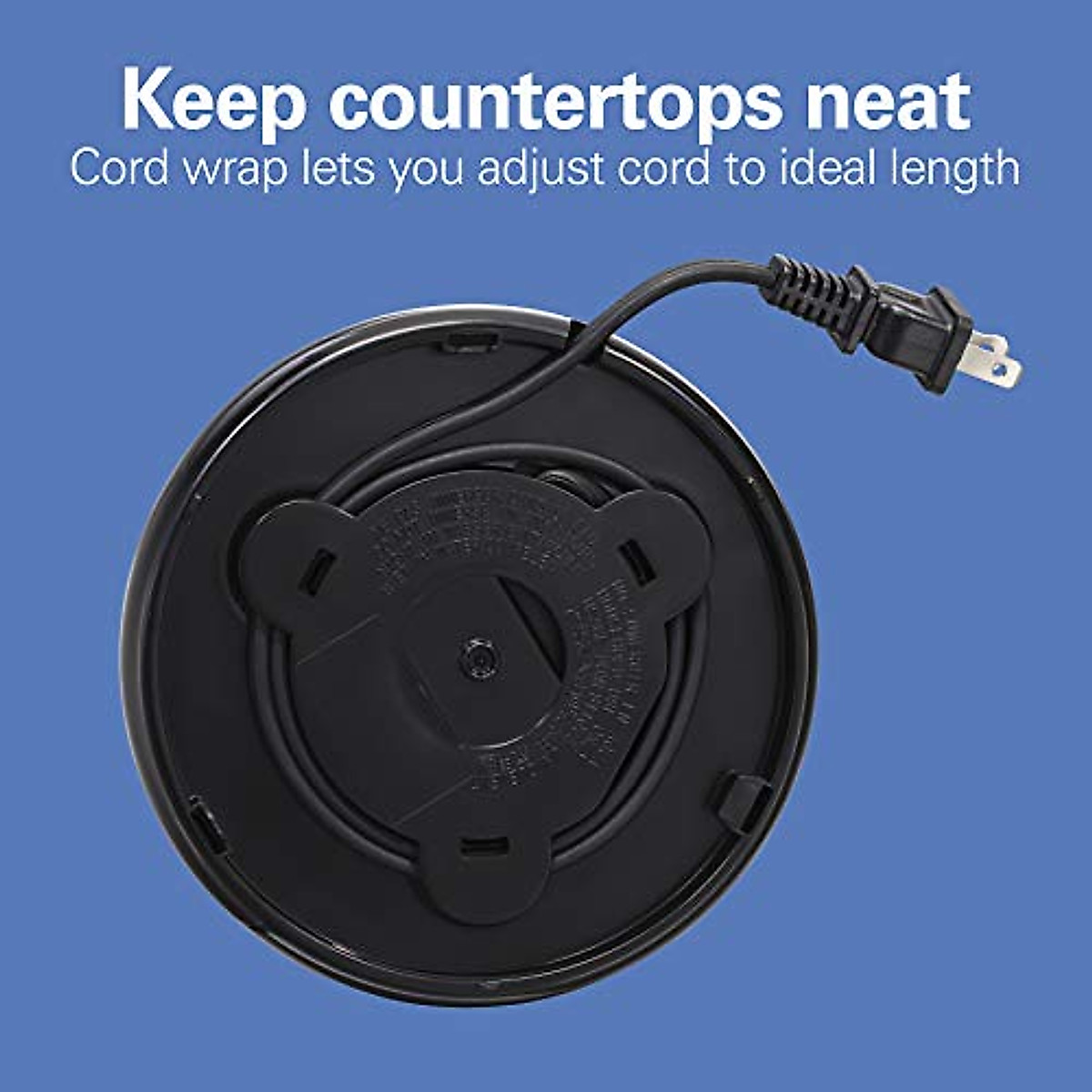 Hamilton Beach 1.6L Electric Tea Kettle, Hot Water Boiler & Heater with Cool-Touch Double Wall Stainless Steel Exterior, 1500W, Cordless, Auto-Shutoff and Boil-Dry Protection, Black (41032)