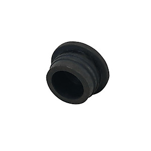 Pool Ladder Bumpers DGBRSM 2pcs Black Rubber Pool Ladder Bumpers for Inground Pool to Protect Swimming Pool Ladder Replacement Steps