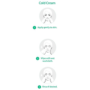 POND'S Cold Face Cream, Skin Care Facial Cleanser for All Skin Types, Deep Moisturizing Face Wash & Makeup Remover, 9.5 oz, 3 Pack