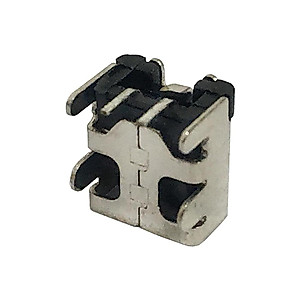 Rinbers Pack of 3 AC-DC Power Jack Input Charging Port Replacement for Nintendo 2DS / New 2DS XL/DS/DSi XL with Opening Tool Kit