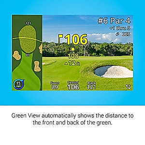 Garmin Approach Z82, Golf GPS Laser Range Finder, Accuracy Within 10” of The Flag, 2-D Course Overlays (Renewed), White