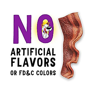 Purina Beggin' Strips Bacon Dog Treats Made in USA Facilities Adult Dog Training Treats 6 Ounce (Pack of 6)