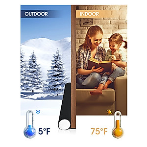 Door Draft Stopper, Draft Stoppers for Bottom of Door, Adjustable Door Sweep Noise Blocker 36inch, Sound Proof for Interior Exterior Doors