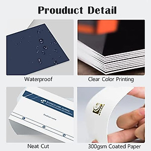 Custom Business Cards Personalized Business Cards with Logo 2-Sides Printed Coated Paper for Office - 3.5" X 2" - Your Own Design