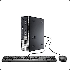 Dell Optiplex 9020 USFF Desktop Computer - Intel i5-4570S Upto 3.6GHz, HD Graphics 4600 4K Support, 16GB RAM, 512GB SSD, DisplayPort, HDMI, DVD, AC Wi-Fi, Bluetooth, TDL - Windows 10 Pro (RENEWED)