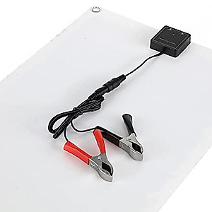 DSJ 12V 180W Protable Solar Panel Kit with 10A/20A LCD Display/2 USB Port Solar Charge Controller Off Grid Monocrystalline Module/40A