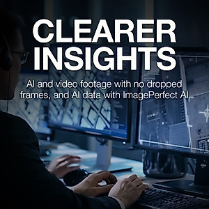 Seagate Skyhawk AI 8TB Surveillance Internal Hard Drive HDD–3.5 Inch SATA 6Gb/s 256MB Cache + Drive Health Management & 3-Year Recovery Service - (ST8000VEZ00)