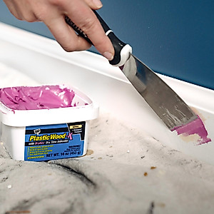 DAP 541 Series 00541 1/2pt Natural Plastic Wood-X w/Drydex, 1/2 Pint