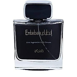 Entebaa for Men EDP - Eau De Parfum 100ML (3.4 oz) I Oriental Scent Fragrance Perfume for Every Occasion I Patchouli, smoky woodiness of vetiver, refreshingly fragrant citrusy rootiness, fresh citrus and delicate lavender I Elegant, Oud Perfume for Men I