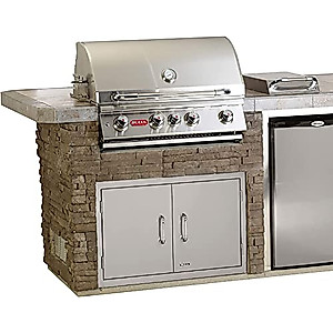 Bull Outdoor Products 33568 Stainless Steel Double Door