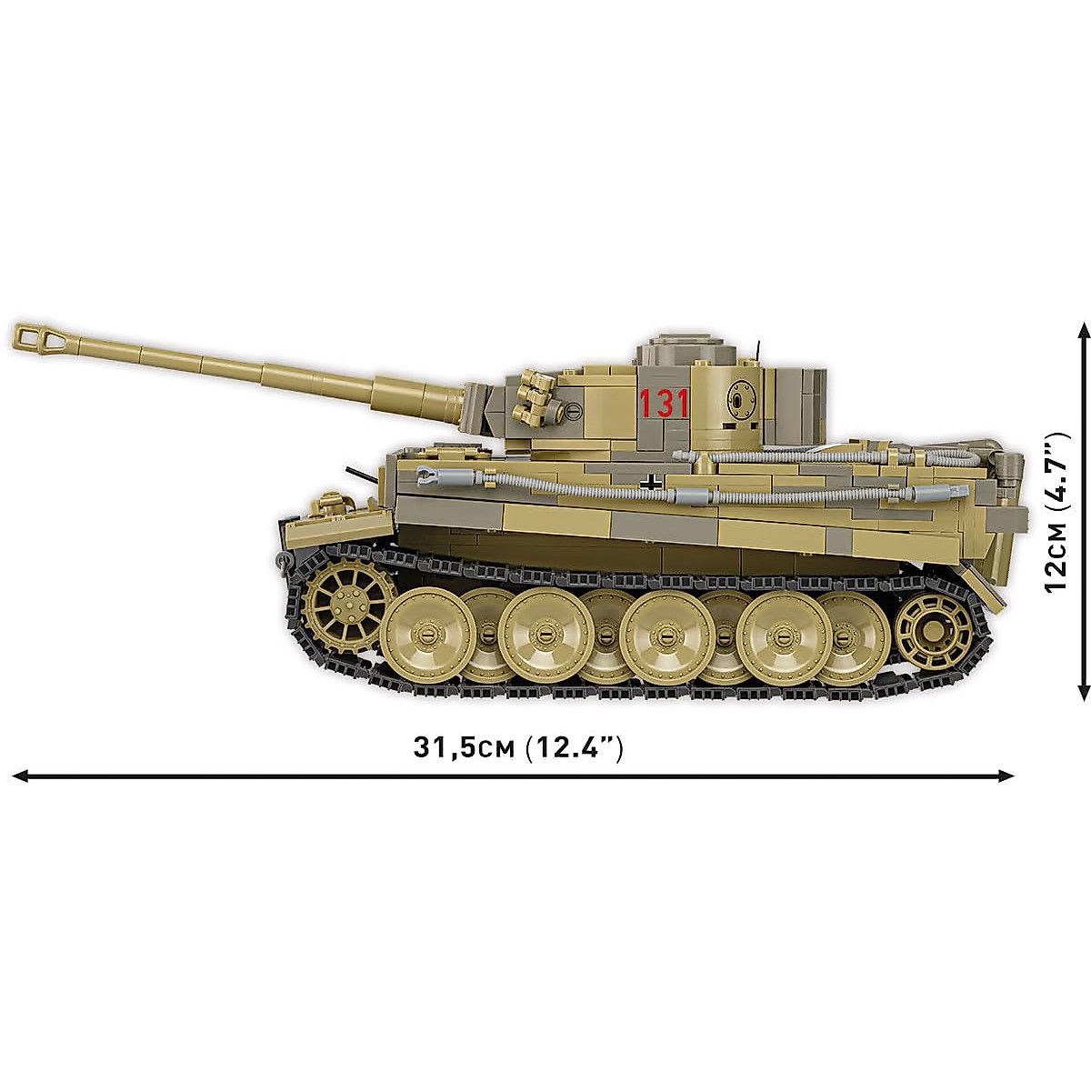 COBI Historical Collection WWII Panzer VI Tiger 131"