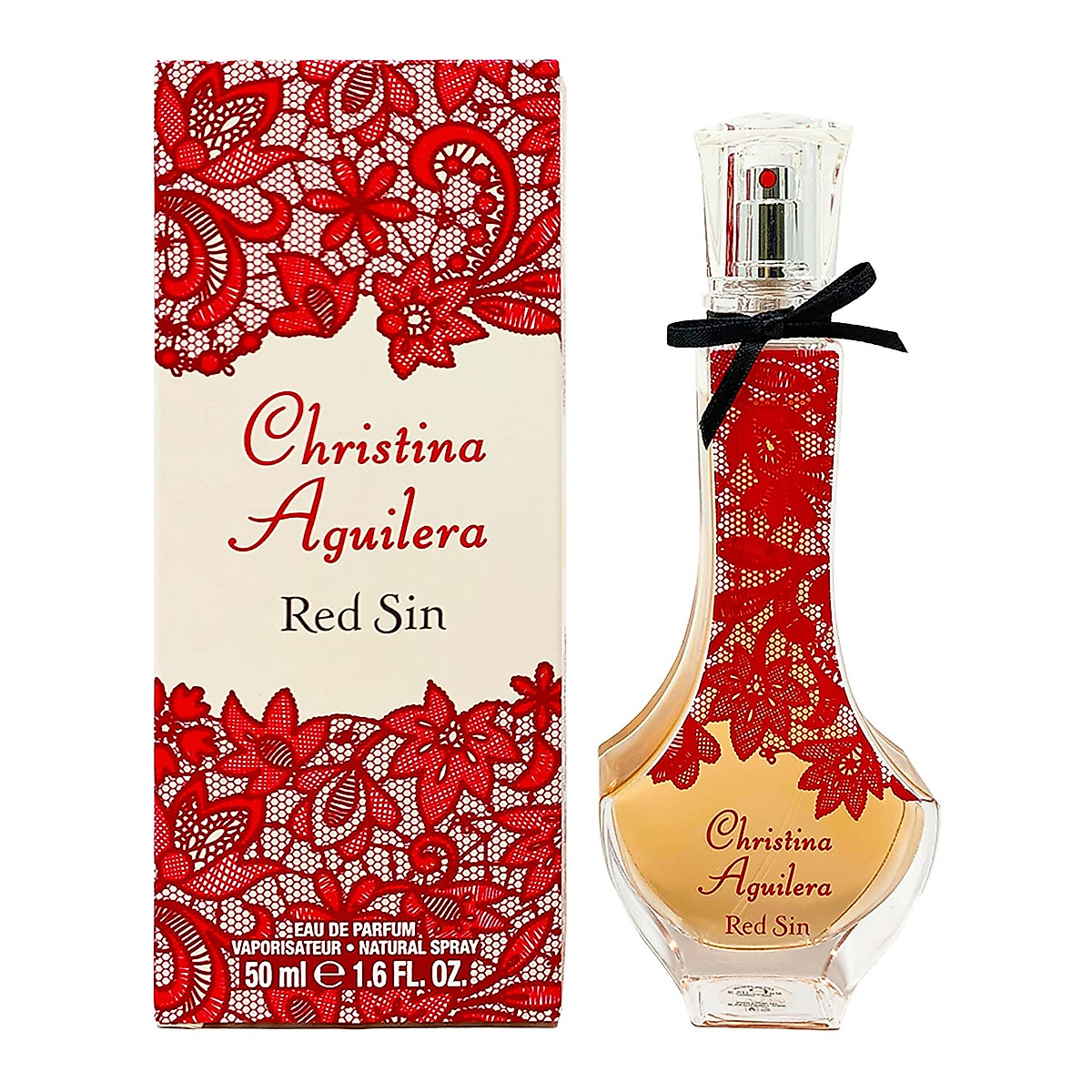 Christina Aguilera Red Sin Eau De Parfum Spray 1.6 Oz