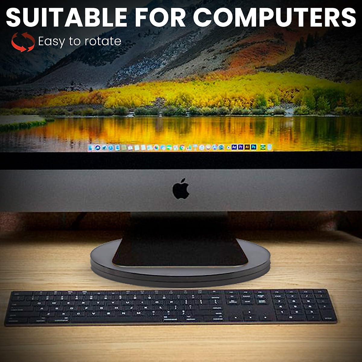 Meiwlong 3.9 Inch Lazy Susan Swivel Plastic Turntable Rotating Heavy Duty Stand for Organizer Bins Potted Plants Spice Cabinets Crafts Table Lamps Model Base Window Display