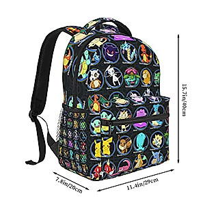 Cartoon Backpack For Boy Girl Cute School Bookbag Waterproof Shoulder Bags Lightweight Travel Backpacks