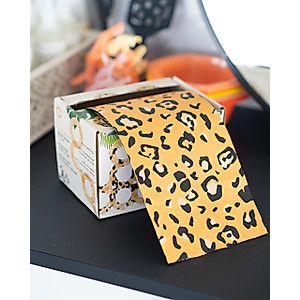 Framar Party Animal Embossed Roll Aluminum Foil, Hair Foils For Highlighting - Medium 320 ft