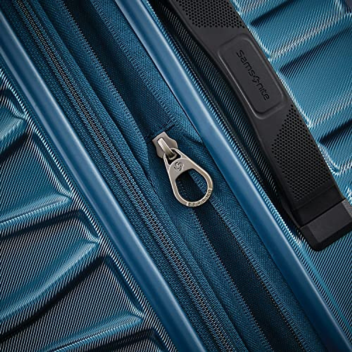 Samsonite Stryde 2 Hardside Expandable Luggage with Double Spinner Wheels, Medium Glider, Deep Teal