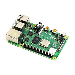 Waveshare Accessory Compatible with Raspberry Pi 4 Model B 2GB RAM with Powerful Processor Faster Networking Support Dual 4K Output and Different Choice of RAM Comes with a Copper Heat Sink