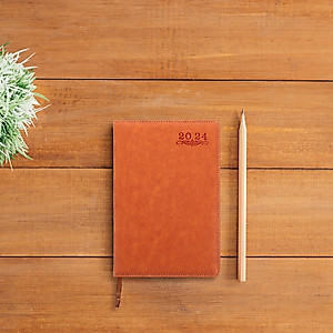 Cabilock 2024 Agenda Book Schedule Notebooks Planner for Men Multi-function Notepad Notebook for Planning Yearly Planner Notebook Schedule Notepad Calendar Book Office Multifunction