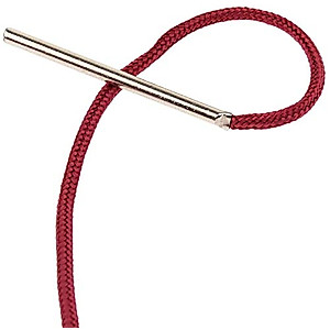 Jiayouy Silk Oboe Swab Instrument Cleaner Cloth for Flute Oboe Clarinet Saxophone - Wine Red