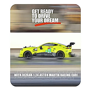 BEZGAR Remote Control Car-1:24 Scale Aston Martin Electric Sport Racing Toy Car Model Vehicle, 2.4Ghz Licensed RC Car Series for Girls and Boys Age 8 9 10 11 12 Years Holiday Ideal Gift
