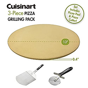 Cuisinart CPS-445, 3-Piece Pizza Grilling Set, Stainless Steel
