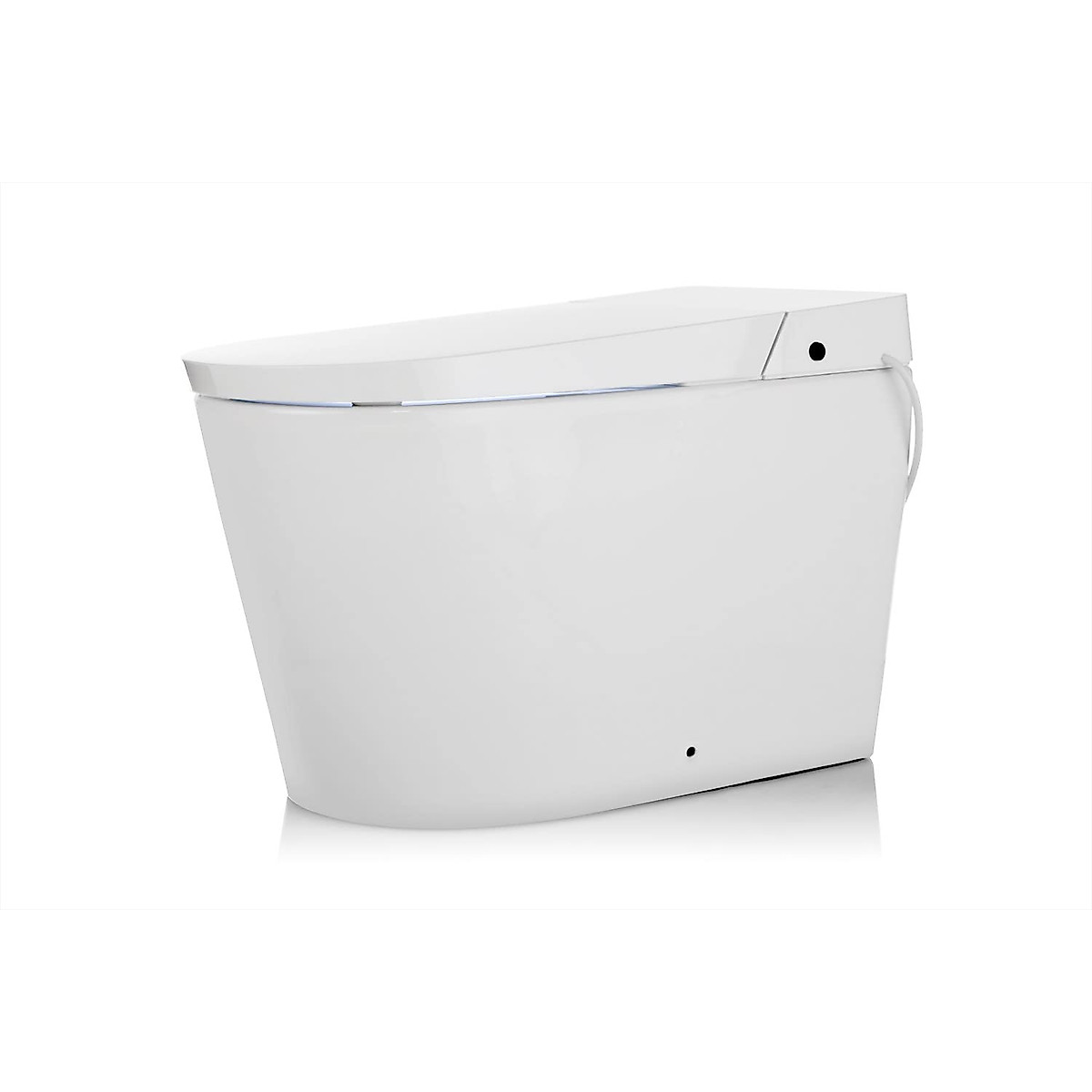 ALPHA BIDET UXT Pearl Bidet Toilet Combination | 1.28GPF Smart Toilet w/Next Gen Bidet | ADA Chair Height | Automatic Lid and Seat | Automatic Flushing | Endless Warm Water | 3 Year Warranty