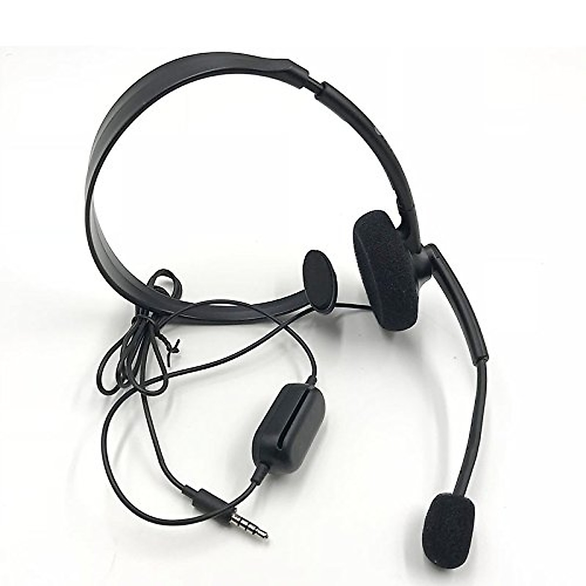 Replacement Black Wired Chat Chatting Gamer Headset Headphone with Mic Microphone for Xbox One Slim Xbox One S