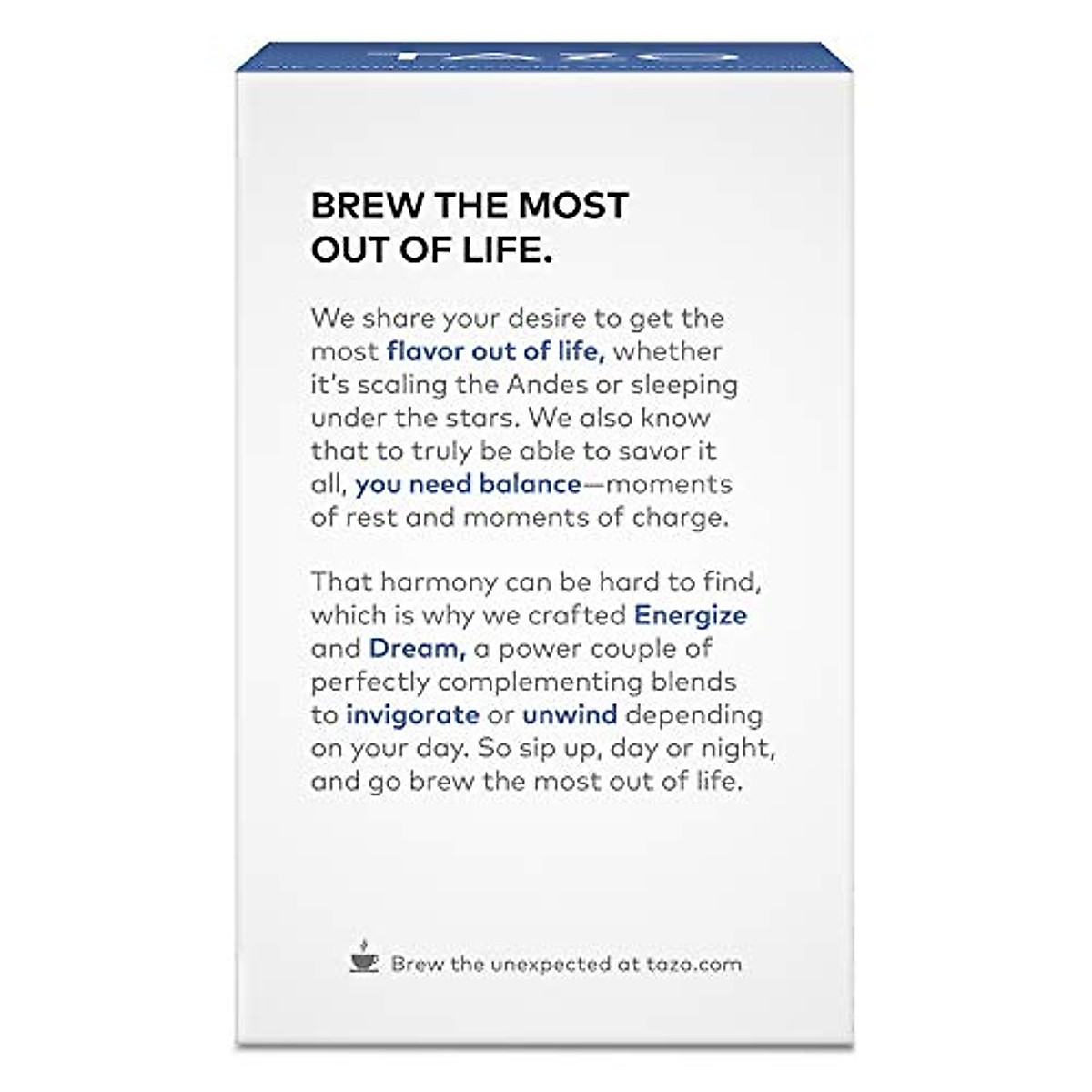 TAZO Dream Herbal Tea Bags, Nighttime Team, 20 Count (Pack of 6)