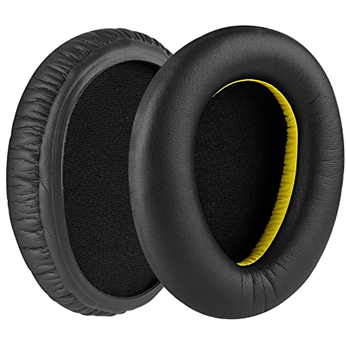 Geekria QuickFit Replacement Ear Pads for Sony WH-CH700N, WH-CH710N WH-CH720N Headphones Ear Cushions, Headset Earpads, Ear Cups Repair Parts (Black)