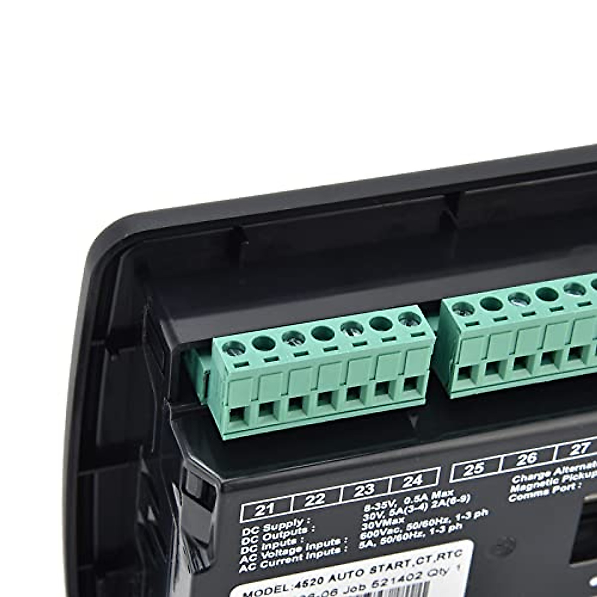 Diesel Generator Control Panel, Self-Starting Genset Controller Alarm Indication DSE4520 for 3-Phase Mains Detection for EFI Engine