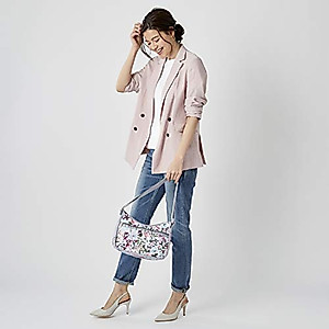 LeSportsac Classic Hobo Crossbody Handbag in Adoration, Medium