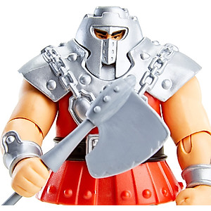 Mattel Masters of the Universe Origins Deluxe Ram-Man Action Figure, 6-in Battle Character for Storytelling Play and Display, Gift for 6 to 10-Year-Olds and Adult Collectors