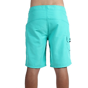 Hurley® One & Only Boardshorts for Men 22" – Quick Drying – EZ Fly Closure – Hook and Loop Flap - Polyester Hyper Jade 34 One Size