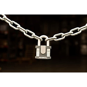 BRINKS - 50mm Commercial Laminated Steel Keyed Padlock, 6-Pack - Solid Steel Body with Boron Steel Shackle