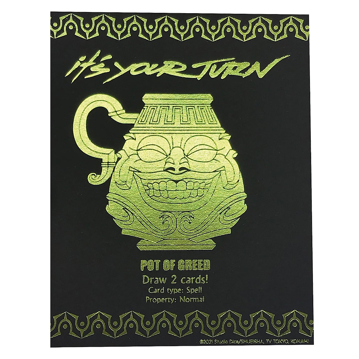 YU-GI-OH! - Pot of Greed - Chope édition limitée