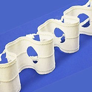 Home Sewing Depot Grommet Tape for Grommet Draperies - 6 Yards - Fits #10 & #12 Grommet