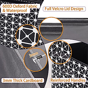 HomeMarvel Large Toy Box, Kids Toy Box with Flip-top Lid, Foldable Toy Box Chest Storage Bin for Boys,Girl, Playroom, Bedroom, Nursery, Closet, 40.6 x14.2 x16.5inch