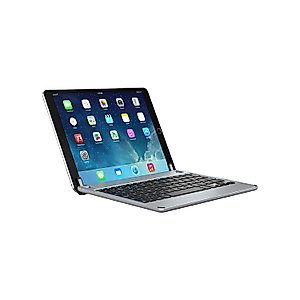 Brydge 10.5 Keyboard for iPad Air (2019) | Aluminum Bluetooth 4.2 Keyboard with Backlit Keys (Space Gray)