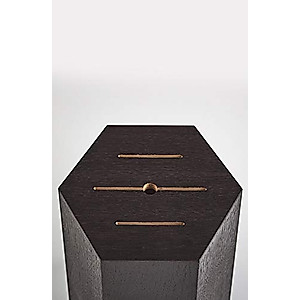 360 Knife Block MAX (Black) - magnetic, rotating, knife block - NOW holds 20+ knives w/top slots and 12" blade capacity