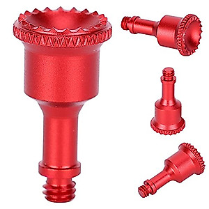 Remote Control Joystick, Metal Drone Thumb Rocker Joystick Upgrade Replacement Compatible with DJI Mavic AIR 2(Red)