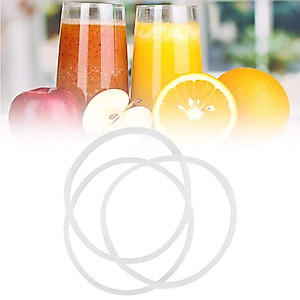 TOPINCN 3Pcs/6Pcs New Replacement Gaskets Rubber Seal Ring for Magic Flat/Cross Blade (3PCS)