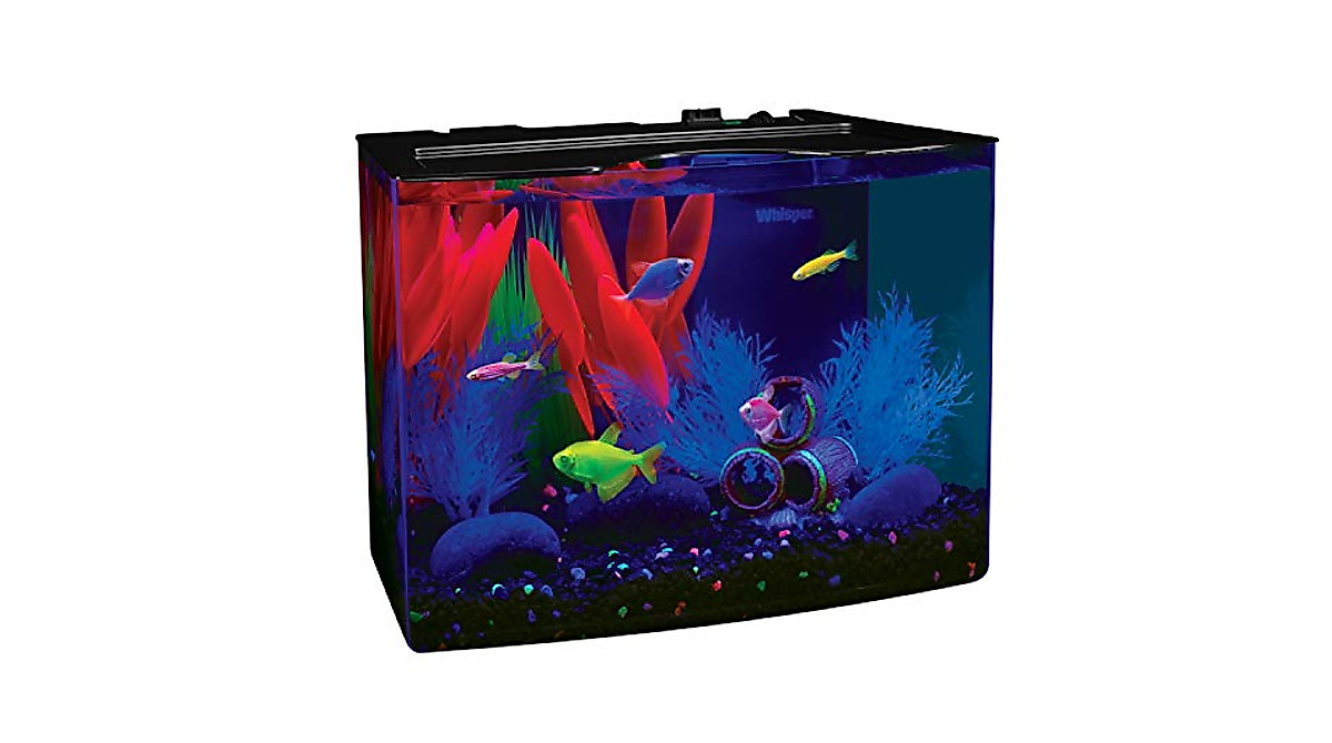 GloFish 5 Gallon Aquarium Kit with LED Lighting