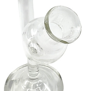 Eisco Labs - Graduated Fermentation Tube with Foot - Borosilicate Glass for Microbiology, Biochemistry, and Lab Experiments
