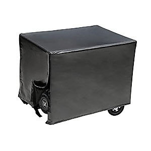 Fadedstop Generator Covers Heavy Duty Waterproof 32"L x 24"W x 24"H UV-Resistant Generator Covers for Portable Generators 5000-10000 Watt Black