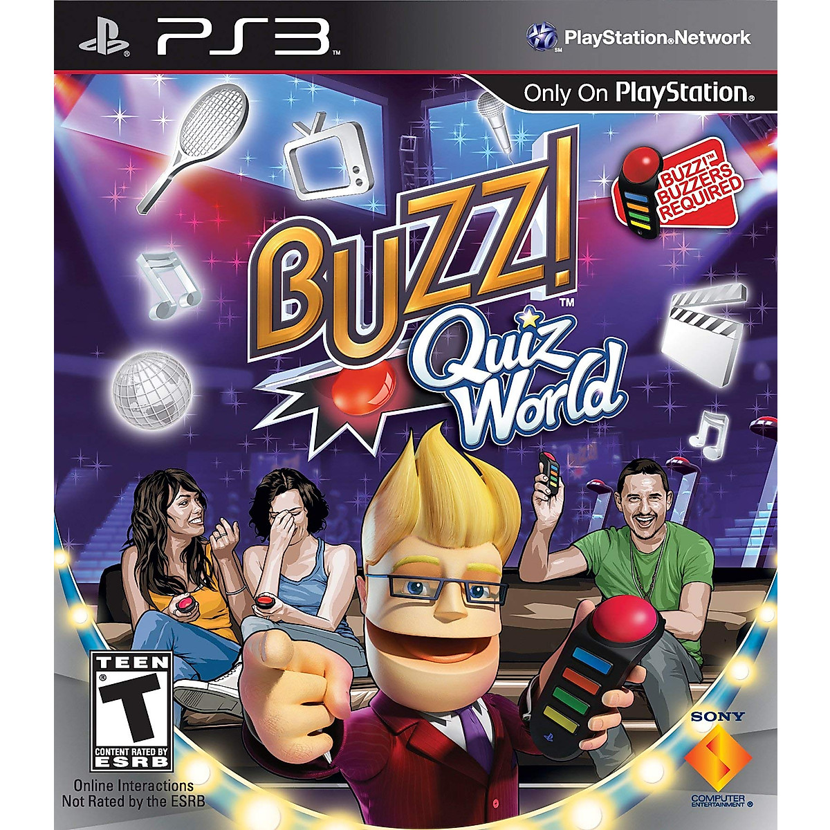 Buzz! Quiz World (Game Only) - Playstation 3 (Renewed)
