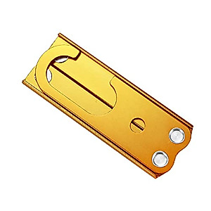 Tsnamay 2Pcs Orange Closet Clothes Hangers Folded Hangers Travel Hangers Metal Aluminum Hanger