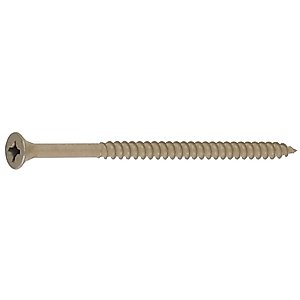 FastenMaster, Tan, FMGD312-1350 3-1/2-Inch GuardDog Exterior Wood Screw, 1350-Pack, 3-1/2", 1350 Count