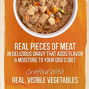 Merrick Grain Free Wet Dog Food, Premium Gluten Free Canned Adult Dog Food, Thanksgiving Day Dinner - (Pack of 12) 12.7 oz. Cans